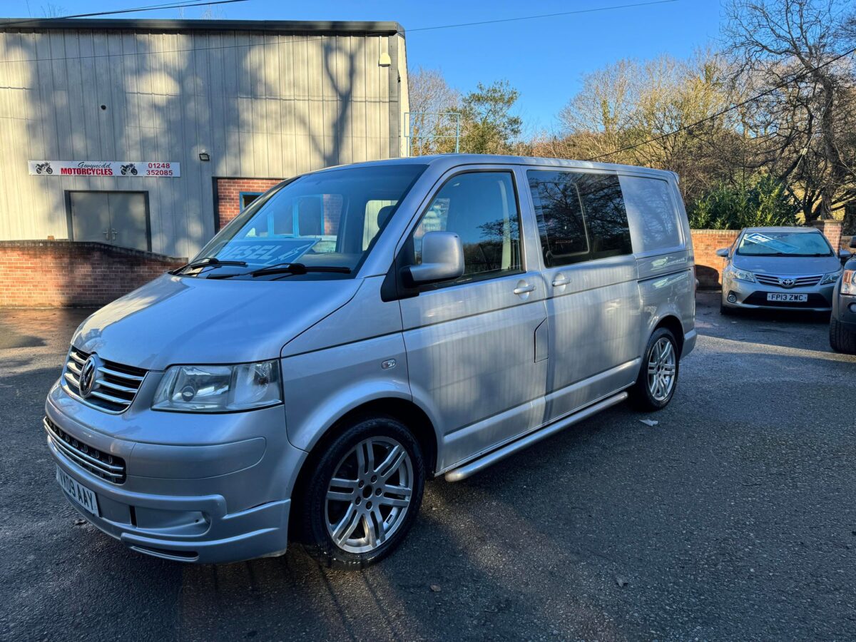2009 VOLKSWAGEN T5 TRANSPORTER T30 SWB D/C – Jls Car Sales